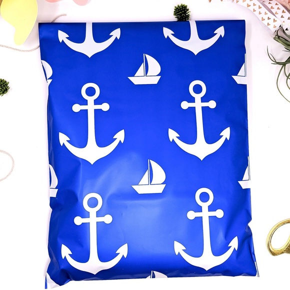 poly | Office | Last Set Host Pick 9 Designer Navy White Nautical Theme ...
